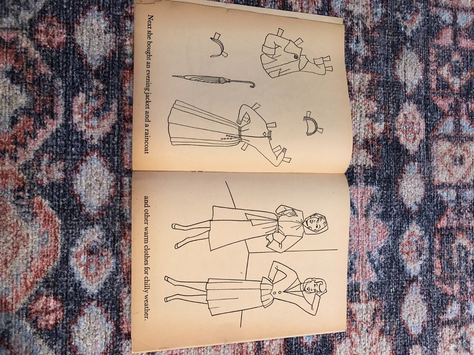 Original Vintage Winnie Winkle Cut-Out Coloring Book Paper Doll 1953 ...