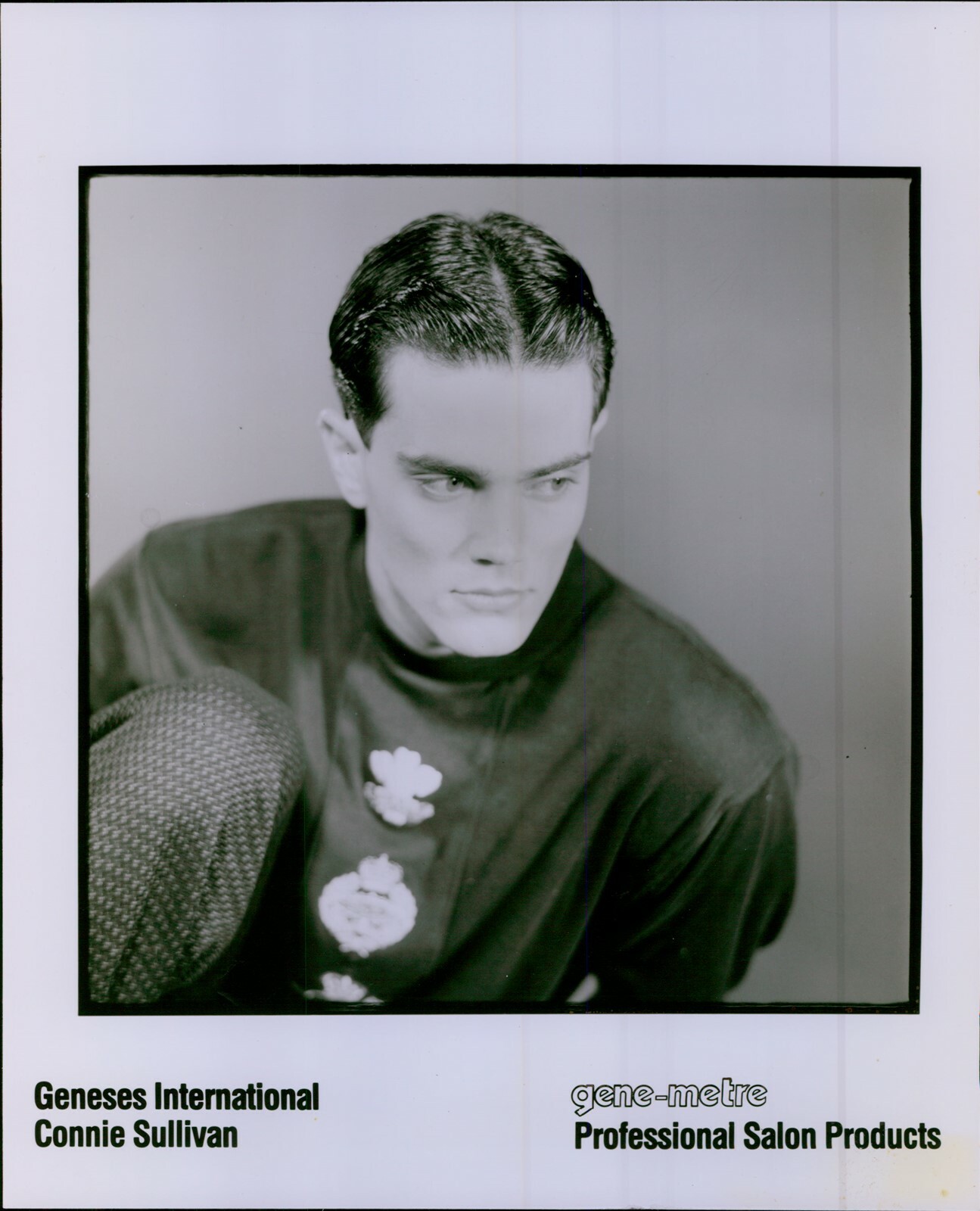 GA13 Original Photo HANDSOME MALE MODEL Connie Sullivan Geneses Intl ...