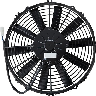 10-11 INCH 180W 12 VOLT STRAIGHT BLADE AUTO ELECTRIC ENGINE RADIATOR ...