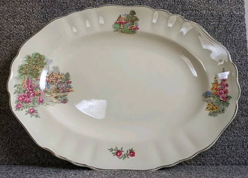 J & G Meakin 'Sunshine' Pattern Platter, Reg'd 561073 - 16 inch | eBay UK