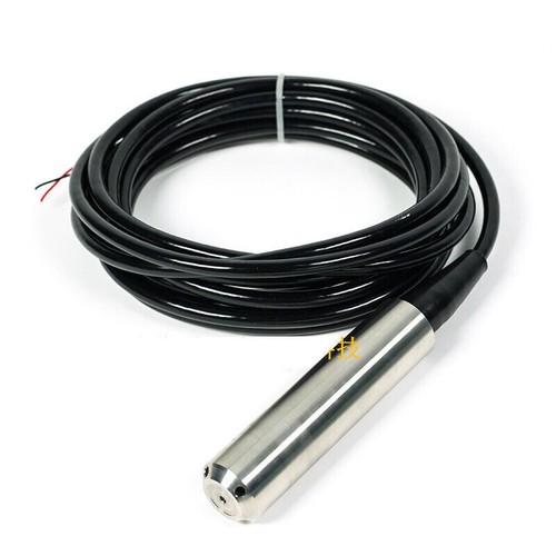 DC24V 4-20mA Throw-In Liquid Level Sensor Water Level Transmitter Range ...