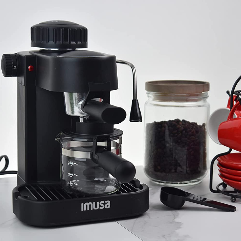 ESPRESSO MACHINE CAPPUCCINO MACCHIATO LATTE COFFEE MAKER MACHINE 4 CUPS ...