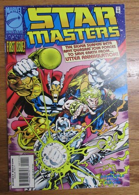 MARVEL COMIC BOOK STAR MASTERS FIRST ISSUE #1 DEC 1995 | eBay