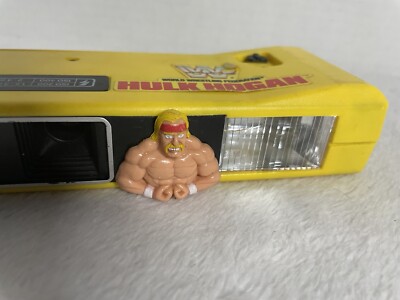 VINTAGE 1991 REMCO WWF HULK HOGAN 110 SIGNATURE CAMERA FIGURE HASBRO ...