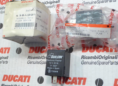 1991-2003 Ducati Monster ST 916 SuperSport turn signal flasher relay ...