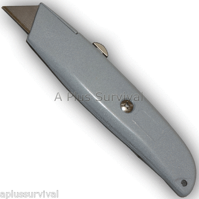 All Purpose Utility Knife Box Cutter Emergency Survival Tool First Aid ...