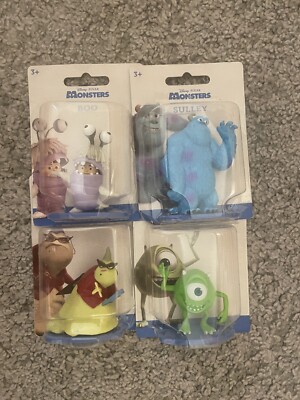 Disney Pixar Monsters Inc Mini Figure & Cake Topper Sulley Mike Boo ...