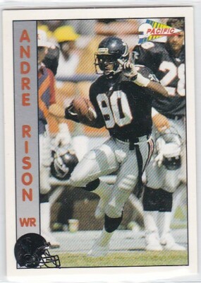 1992 Pacific Football Trading Card Atlanta Falcons Andre Rison #336 | eBay
