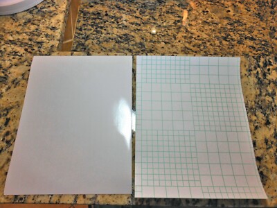 COMBO - glossy inkjet vinyl/cold lamination film - 20 Pack (13in x 19in ...