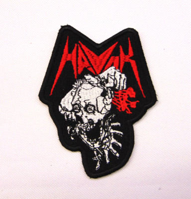 Havok Patch Iron/Sew on Embroidered Toxic Holocaust Warbringer ...
