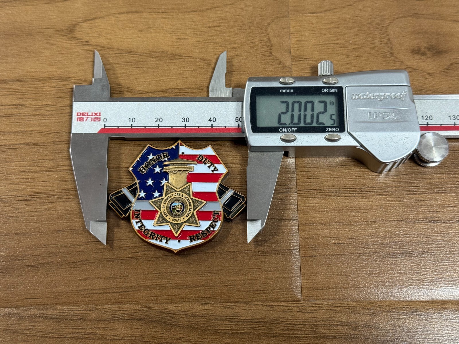 Corrections Challenge Coins: Gas Mask & Flag Emblems, Honor - Duty ...