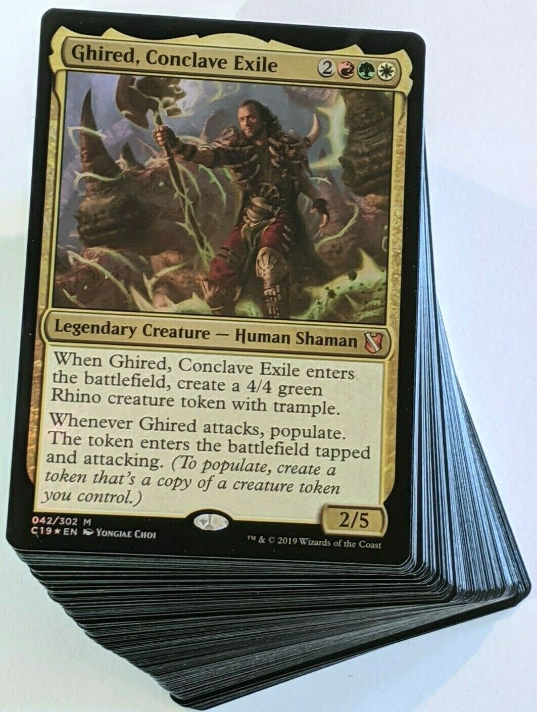 ***Custom Commander Deck*** Ghired Conclave Exile - Tokens - EDH MTG ...