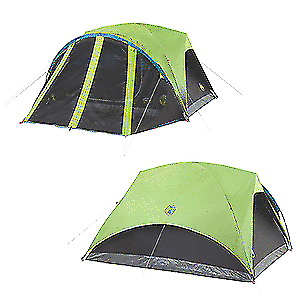 Coleman Tent BC Cross Dome 270 Green 4-5 Person 2000038429 Coleman Tent BC Cross Dome 270 Green 4-5 Person 2000038429
