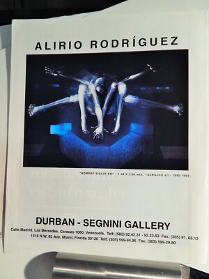 ALIRIO RODRIGUEZ ART PIECES VTG ORIG 1994 ADVERTISEMENT | eBay