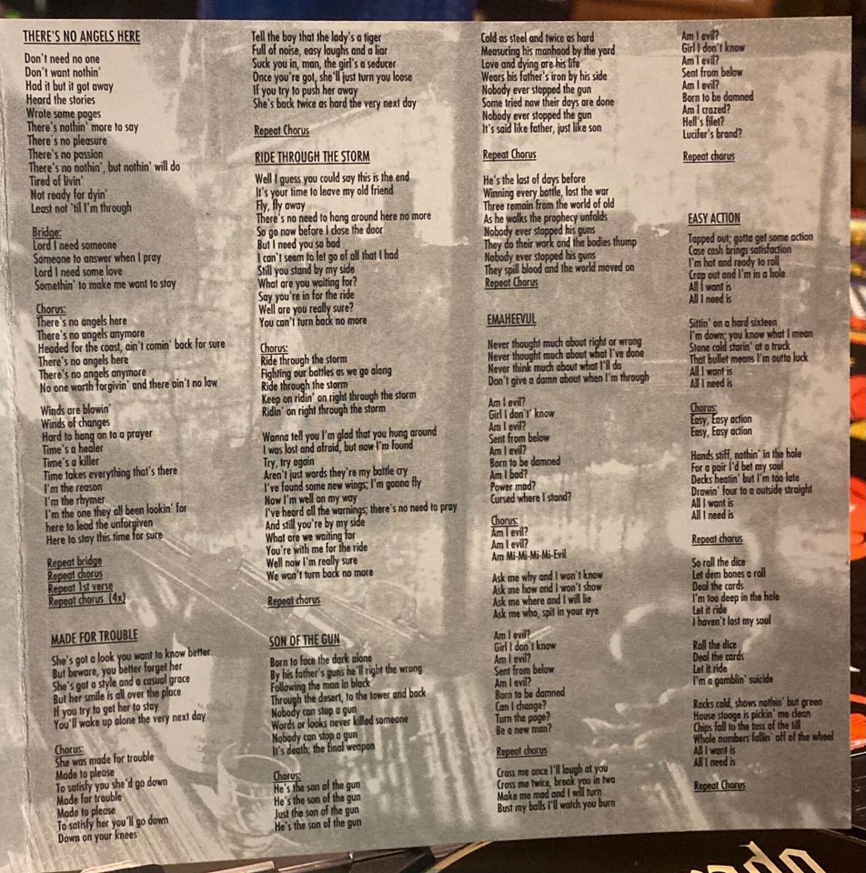 DESPERADO “Bloodied, But Unbowed” CD Destroyer Dee Snider Bernie Tormé ...