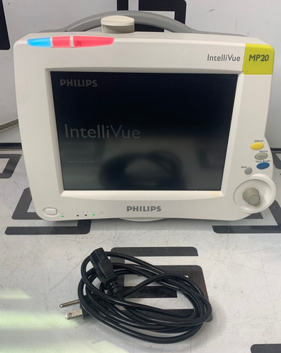 Philips Intellivue MP20 M8001A Patient Monitor & Printer Recorder ...