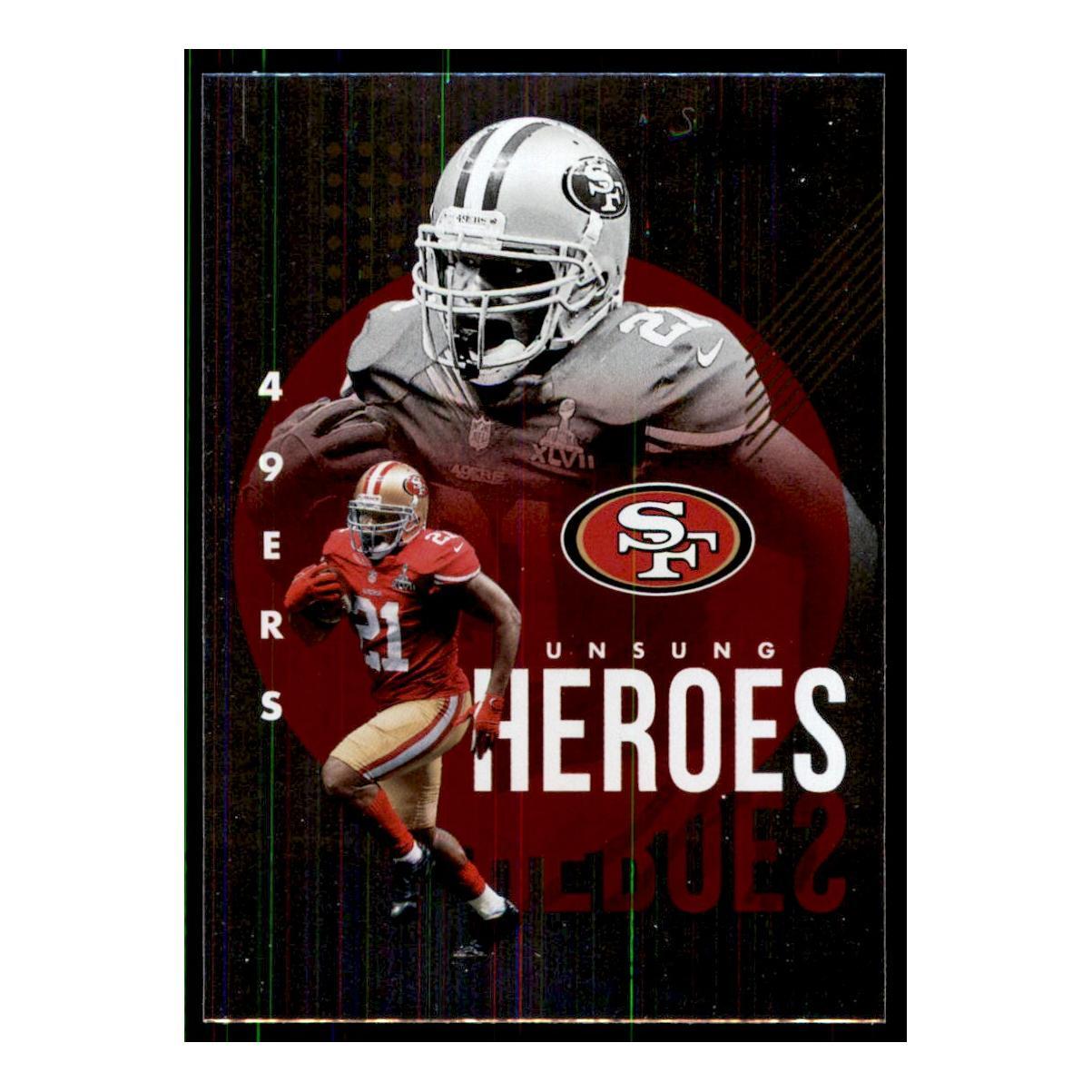 2021 Panini Absolute Unsung Heroes #UH18 Frank Gore 49ers Football Card ...
