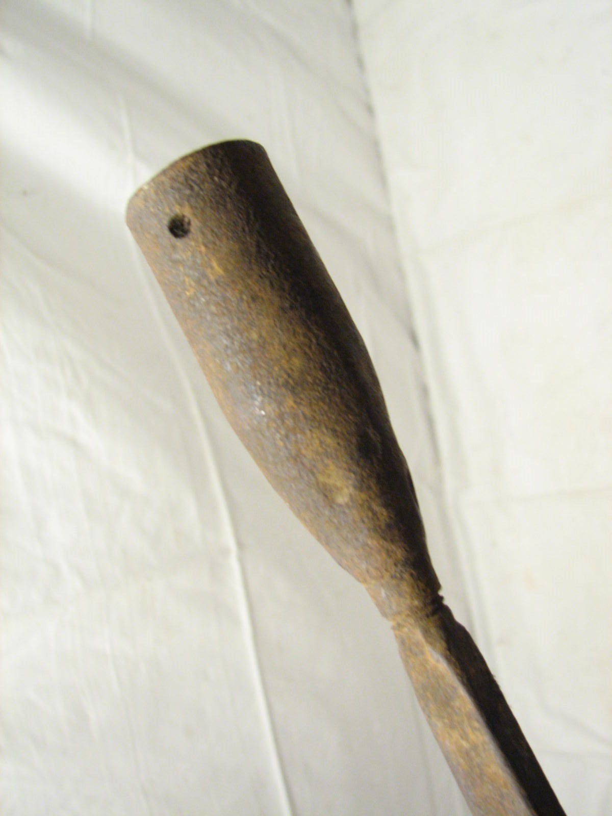 Antique 6-Tine Fish Eel Frog Gig Tool Spear Head Hand Forged Fishing ...