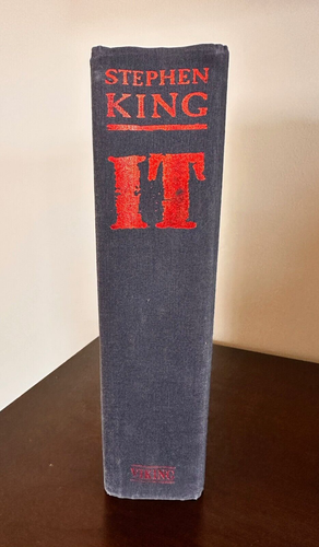 Stephen King IT Hardcover TRUE 1st PRINT - Viking | eBay
