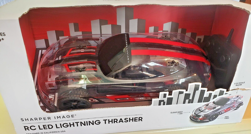Sharper Image Remote Control Car LED Lightning Thrasher Wireless New in ...