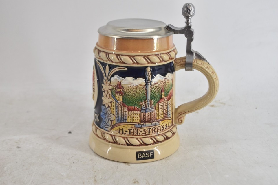 Vintage West German 6" BASF Stein (J3290G) | eBay