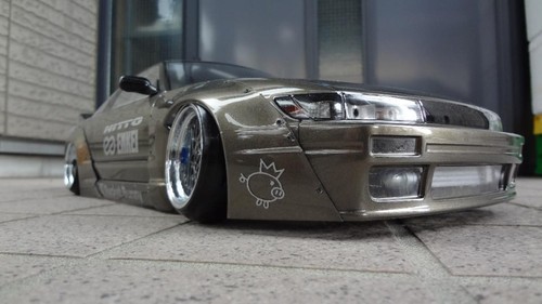 1/10 Rc Car Jdm Sileighty Rocket Bunny Body Custom Drift Car Shell | eBay