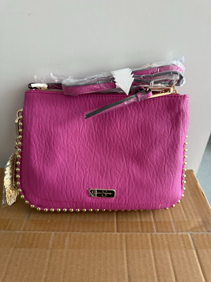 Jessica Simpson Camille Crossbody Adjustable Strap Bag | eBay