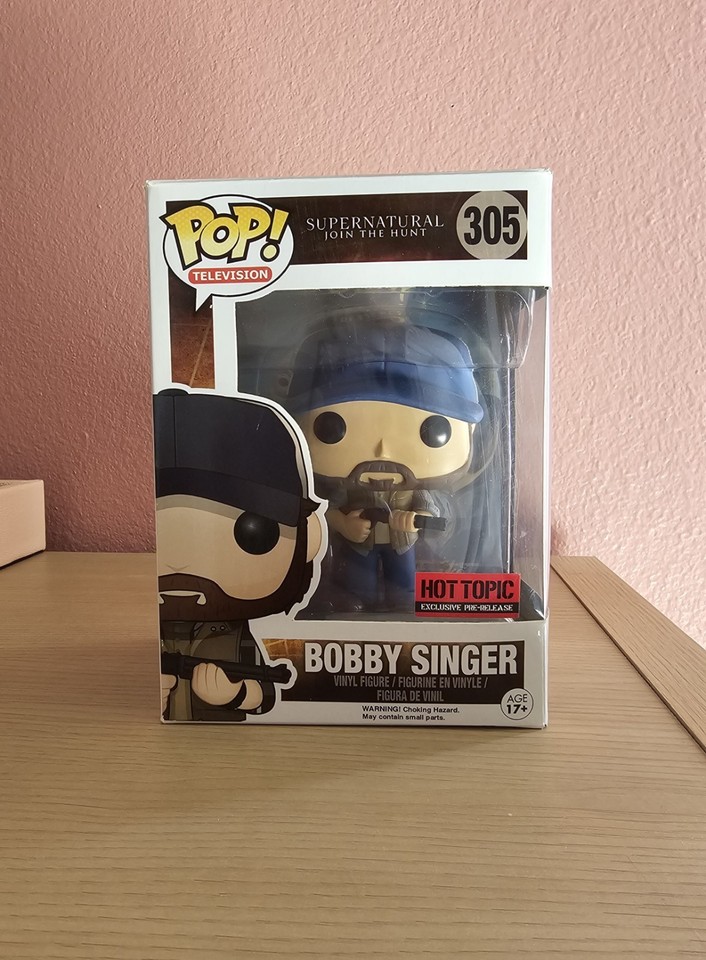 Supernatural Funko Pop Vinyl Figurine Bobby Singer | eBay