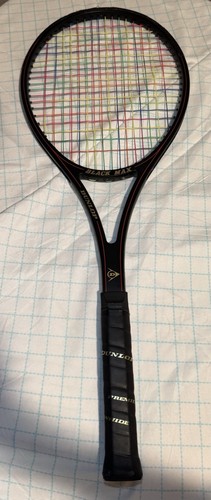 Dunlop BLACK MAX Graphite Tennis Racquet Mid-Size Composite L5 - L 4 5/ ...