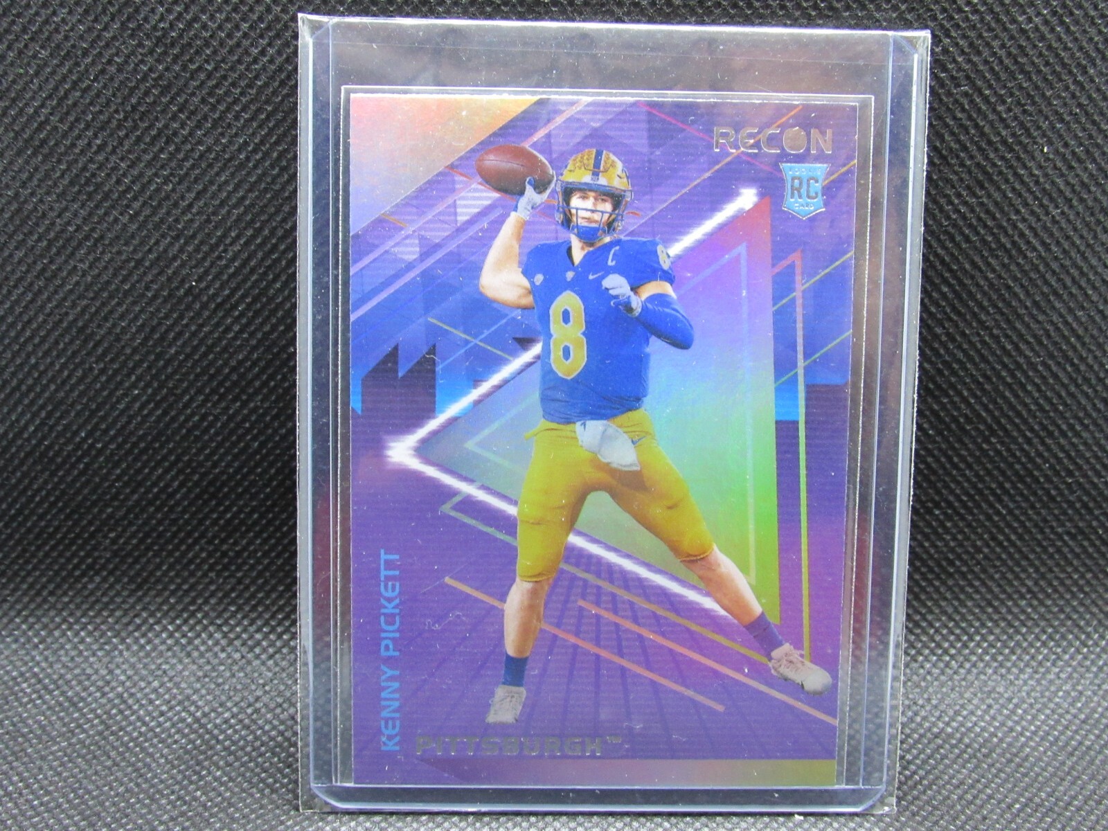 2022 KENNY PICKETT RECON CHRONICLES REFRACTOR ROOKIE CARD # 8 STEELERS ...
