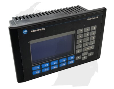 ALLEN BRADLEY 2711-K5A5 /H PanelView 550 KEY/MONO 100-240VAC RS-232 ...
