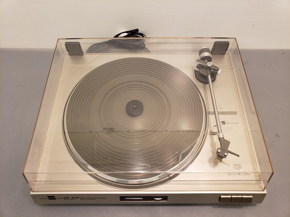 Vintage Dual CS-515 Belt Drive Semi Automatic Turntable Record Player ...