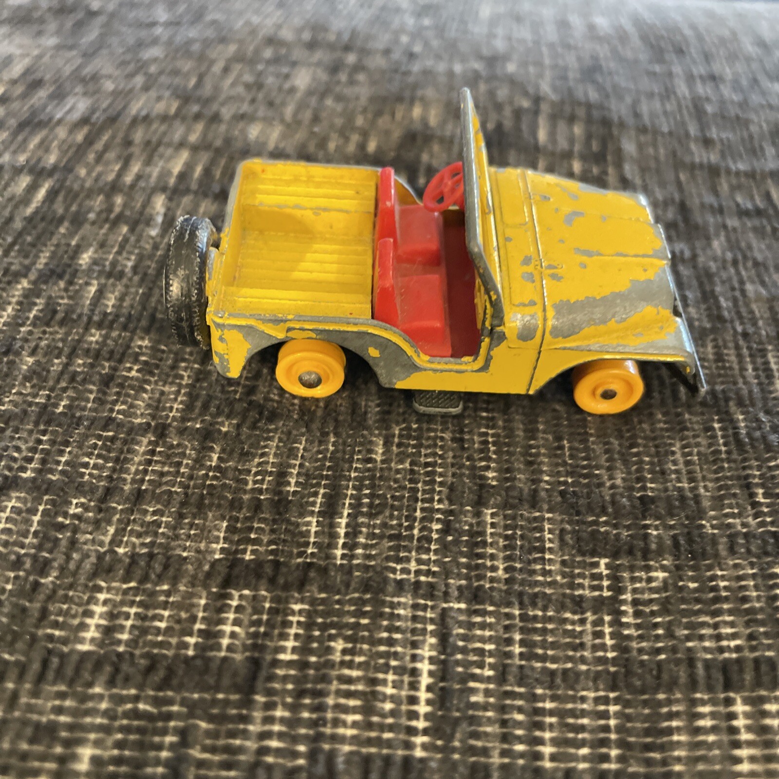 Vintage Lesney "Matchbox" Series No. 72 JEEP - Made in England - Yellow | eBay