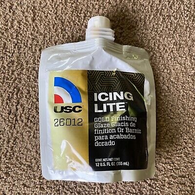 USC 26012 Icing Lite Gold Auto Body Finishing Glaze (12 oz.) | eBay