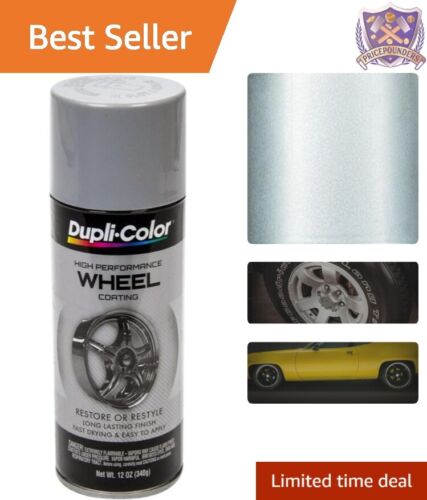 Durable Silver Wheel Coating Paint - 12 oz. Easy Application for Car ...