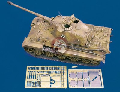Royal Model 1/35 King Tiger "Production Turret" Update Set (Tamiya ...