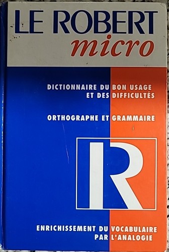 Le Robert : Le Robert micro dictionnaire bon usage et des difficutés | eBay