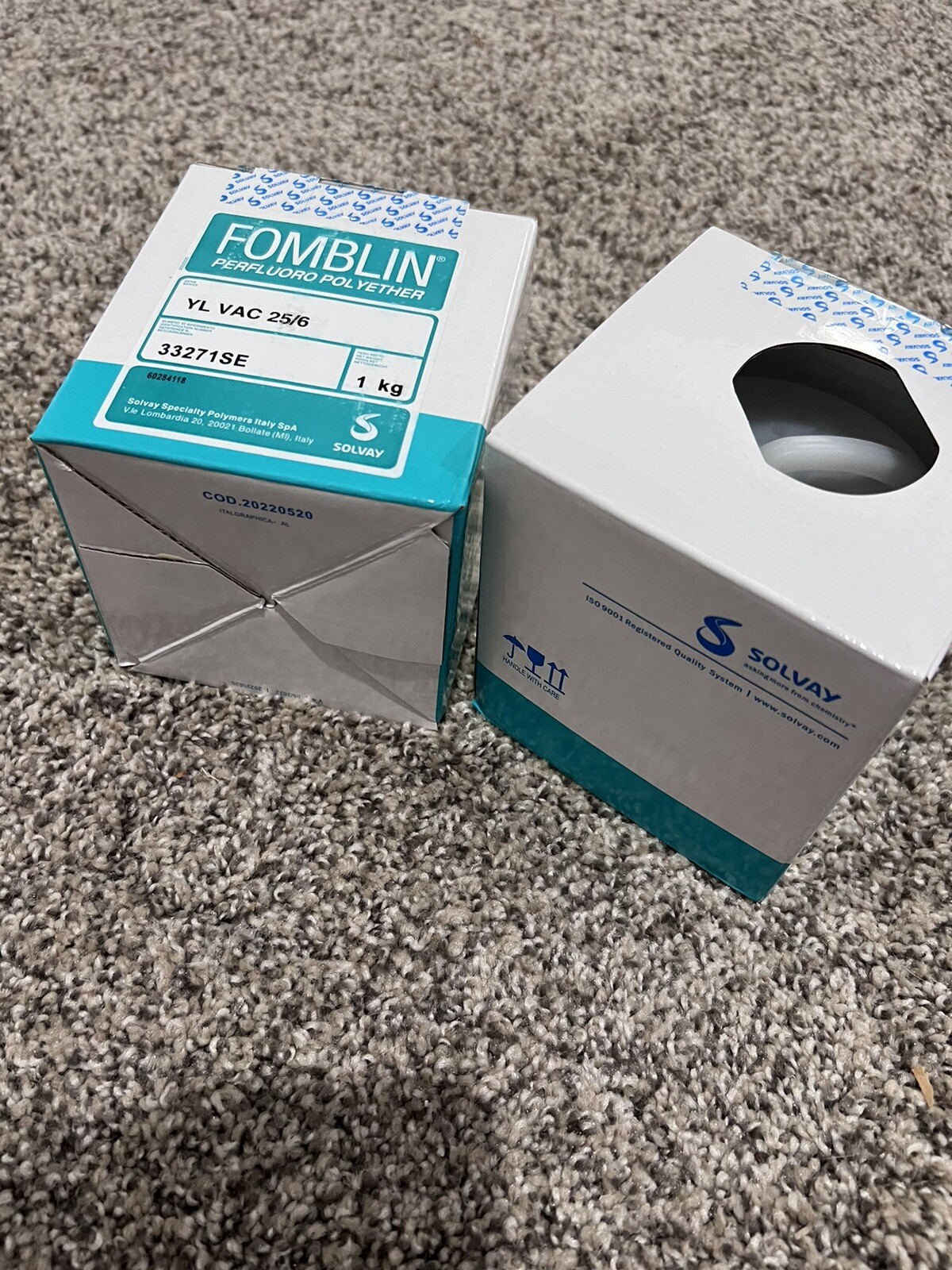 Solvay Fomblin YL-VAC 25/6 Vacuum Pump Fluid - YLVAC256 for sale online ...