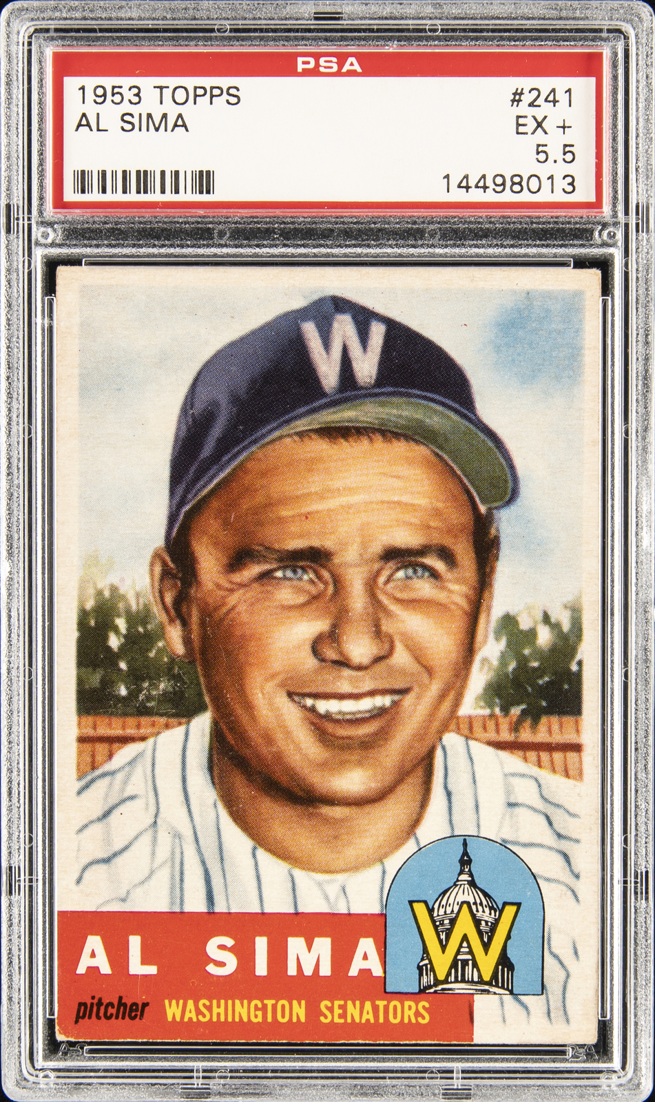 1953 Topps Baseball #241 Al Sima PSA 5.5 | eBay