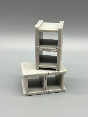 2 Plastic Breakable Concrete Blocks for WWE & AEW Wrestling Action ...