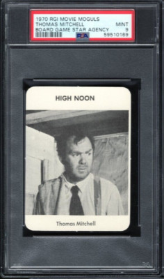 1970 RGI Movie Moguls Star Agency THOMAS MITCHELL High Noon Western PSA ...