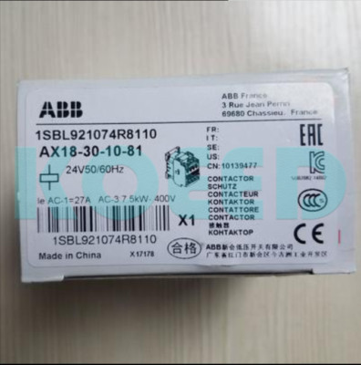 1PCS NEW ABB AX18-30-10-81 AX18301081 AC24V | eBay