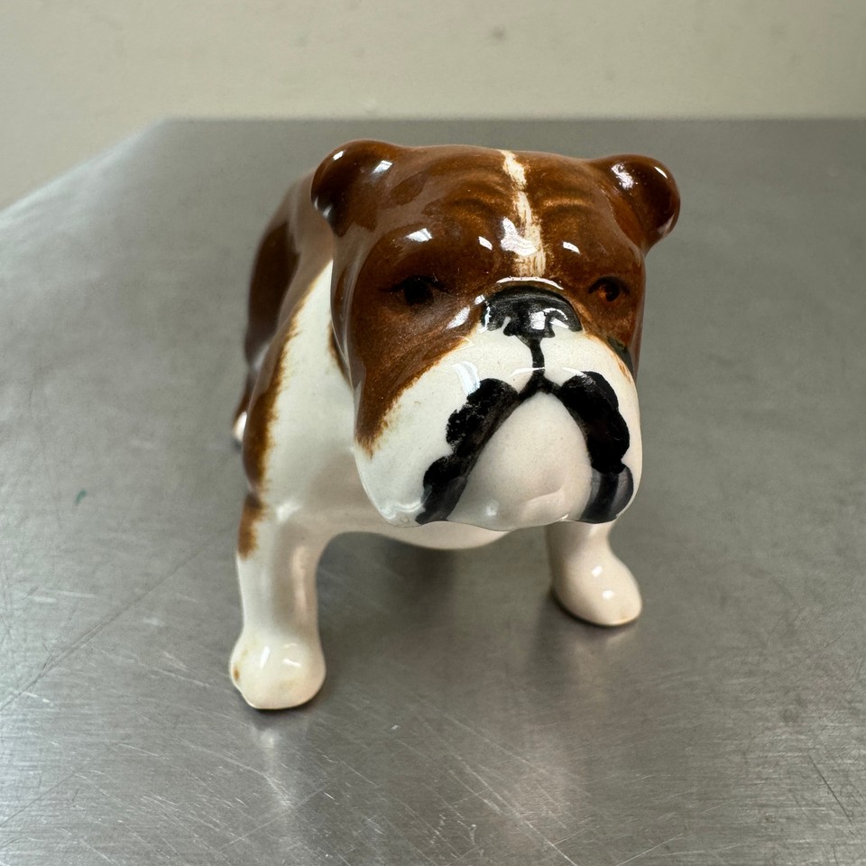 Vintage BESWICK ENGLAND BOSUN Bulldog Dog Porcelain Figurine | eBay