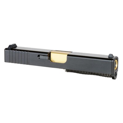 Complete Assembled Slide for Glock 19 Gen 1-3 | PVD Gold Barrel | No ...