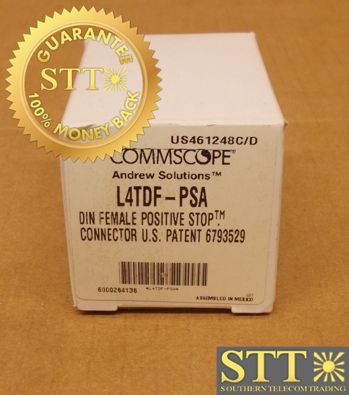 L4TDF-PSA ANDREW 7-16 DIN FEM POS STOP FOR 1/2" AL4RPV-50 LDF4-50 NEW ...