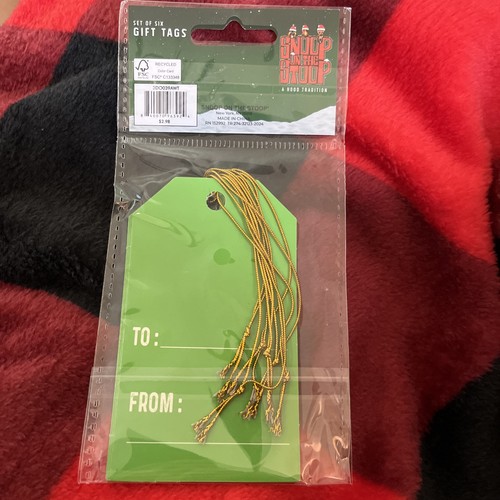 New Snoop Dogg Christmas Holiday Gift Tags Snoop on the Stoop Hood ...