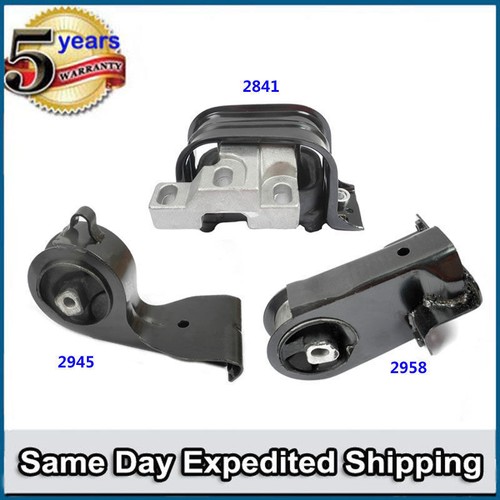 Engine Motor Mount Set 3 2841 2945 2958 For 1998-2000 Chrysler Cirrus 2 ...