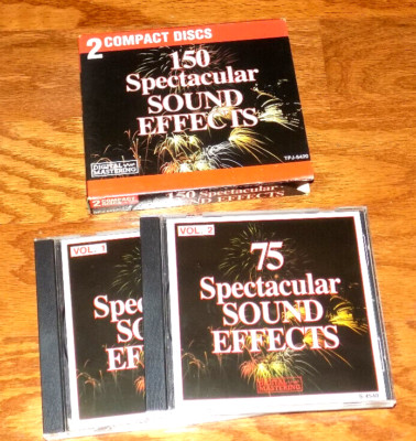 One Hundred Fifty Spectacular : 150 Spectacular Sound Effects 2-Disc CD ...