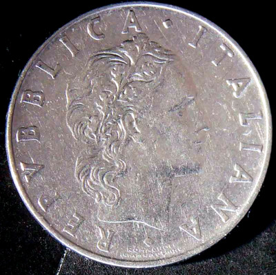 1971 Repvbblica Italiana coin L.50 Italy Italian 50 Lire T48 | eBay