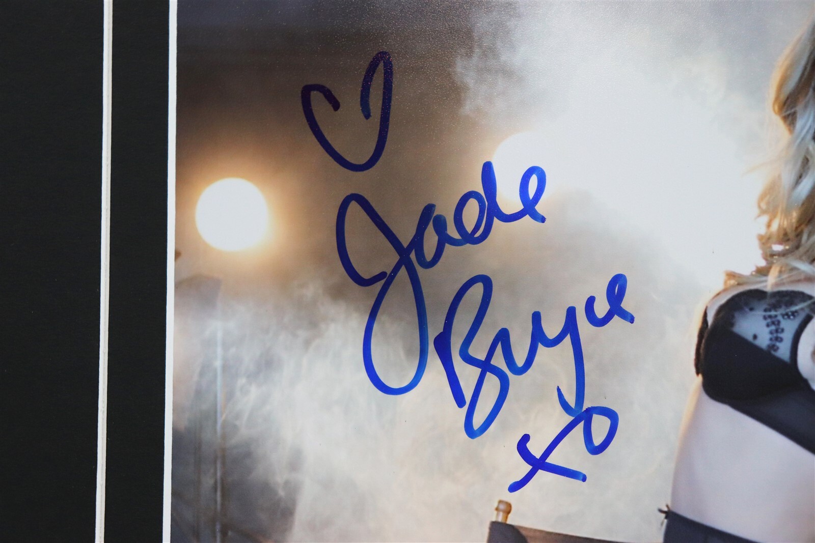 Jade Bryce Signed Framed 11x14 Photo Display AW | eBay